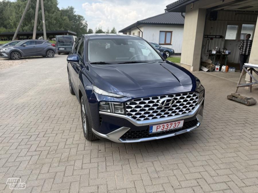 Zils Hyundai Santa Fe 2021 Radviliškis, ar dzinēja tilpumu 2.50 L un nobraukumu 118 tūkst. km par 17900 €, foto 13 vietnē AUTOMOTO.COM.LV