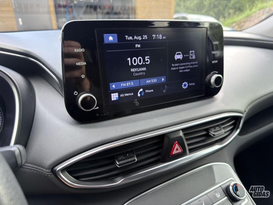 Zils Hyundai Santa Fe 2021 Radviliškis, ar dzinēja tilpumu 2.50 L un nobraukumu 118 tūkst. km par 17900 €, foto 27 vietnē AUTOMOTO.COM.LV
