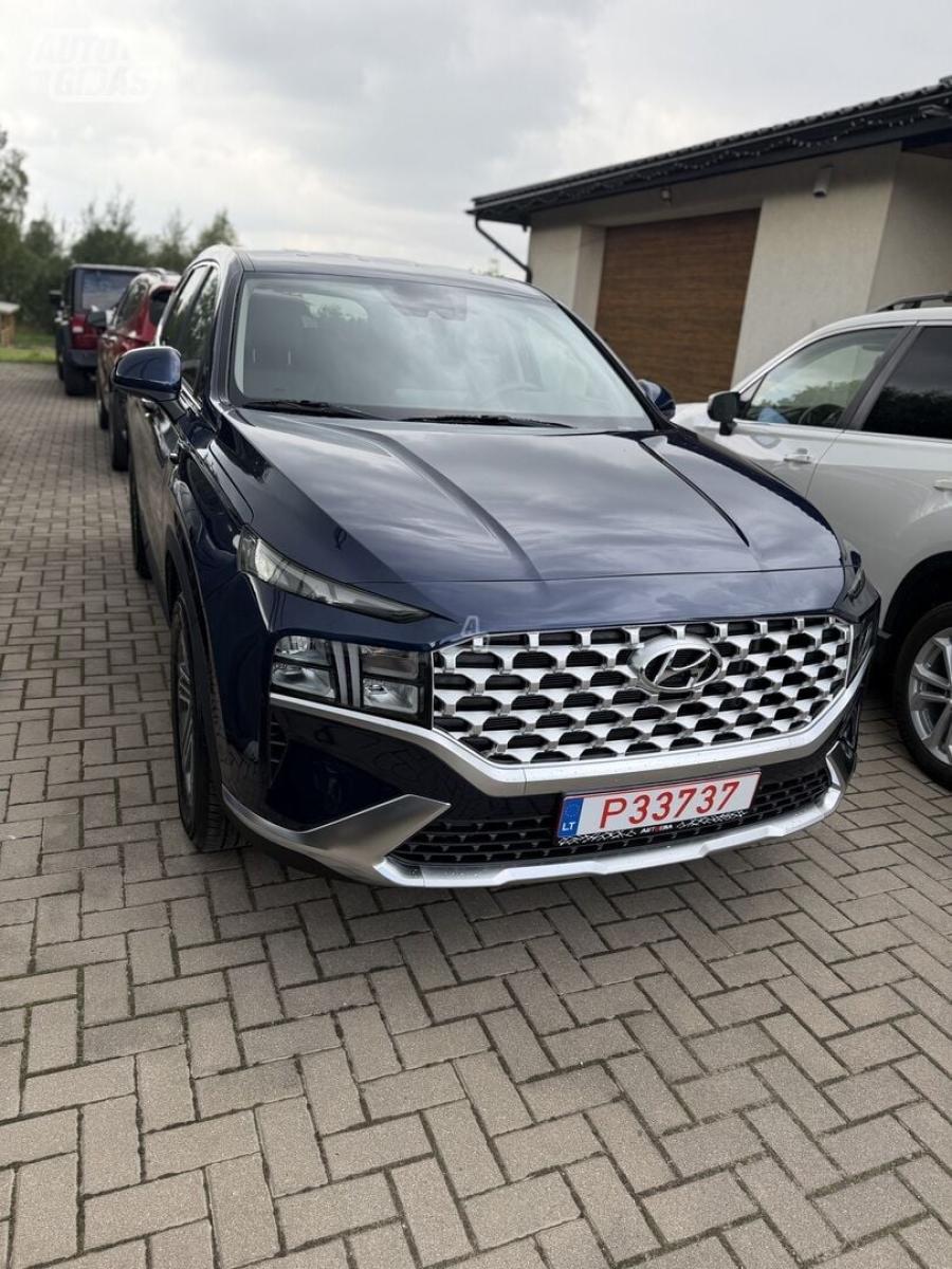 Zils Hyundai Santa Fe 2021 Radviliškis, ar dzinēja tilpumu 2.50 L un nobraukumu 118 tūkst. km par 17900 €, foto 30 vietnē AUTOMOTO.COM.LV