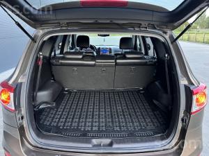 Brown Hyundai Santa Fe 2012 in Riga, with an engine capacity of 2.00 L and mileage of 262 thousand km for 4990 €, photo 22 on AUTOMOTO.COM.LV