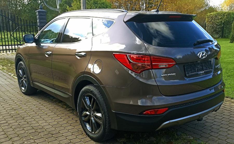Brūns Hyundai Santa Fe 2013 Tauragė, ar dzinēja tilpumu 2.20 L un nobraukumu 231 tūkst. km par 10800 €, foto 3 vietnē AUTOMOTO.COM.LV