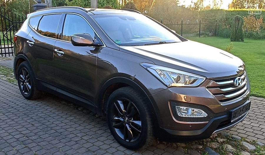 Brūns Hyundai Santa Fe 2013 Tauragė, ar dzinēja tilpumu 2.20 L un nobraukumu 231 tūkst. km par 10800 €, foto 7 vietnē AUTOMOTO.COM.LV