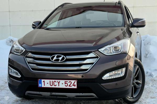 Brūns Hyundai Santa Fe 2014 Kretinga, ar dzinēja tilpumu 2.20 L un nobraukumu 198 tūkst. km par 10999 €, foto 2 vietnē AUTOMOTO.COM.LV