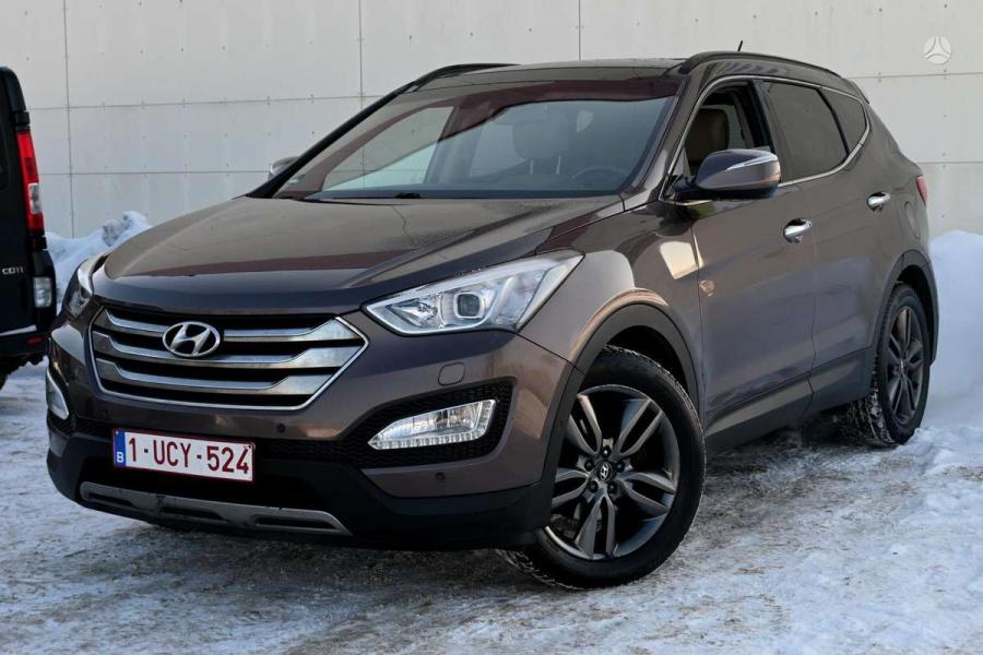 Brūns Hyundai Santa Fe 2014 Kretinga, ar dzinēja tilpumu 2.20 L un nobraukumu 198 tūkst. km par 10999 €, foto 3 vietnē AUTOMOTO.COM.LV