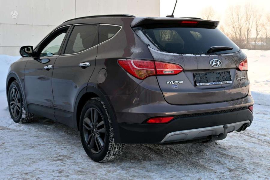Brūns Hyundai Santa Fe 2014 Kretinga, ar dzinēja tilpumu 2.20 L un nobraukumu 198 tūkst. km par 10999 €, foto 10 vietnē AUTOMOTO.COM.LV