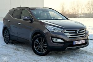 Brūns Hyundai Santa Fe 2014 Kretinga, ar dzinēja tilpumu 2.20 L un nobraukumu 198 tūkst. km par 10999 €, foto  vietnē AUTOMOTO.COM.LV