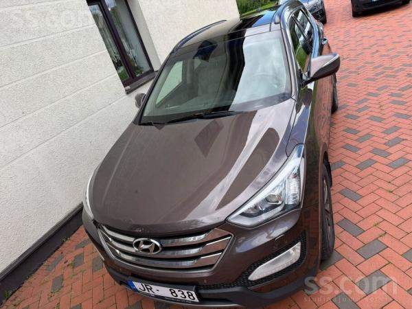 Brūns Hyundai Santa Fe 2014 Bauska, ar dzinēja tilpumu 2.20 L un nobraukumu 286 tūkst. km par 11000 €, foto 1 vietnē AUTOMOTO.COM.LV