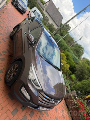 Brūns Hyundai Santa Fe 2014 Bauska, ar dzinēja tilpumu 2.20 L un nobraukumu 286 tūkst. km par 11000 €, foto 10 vietnē AUTOMOTO.COM.LV
