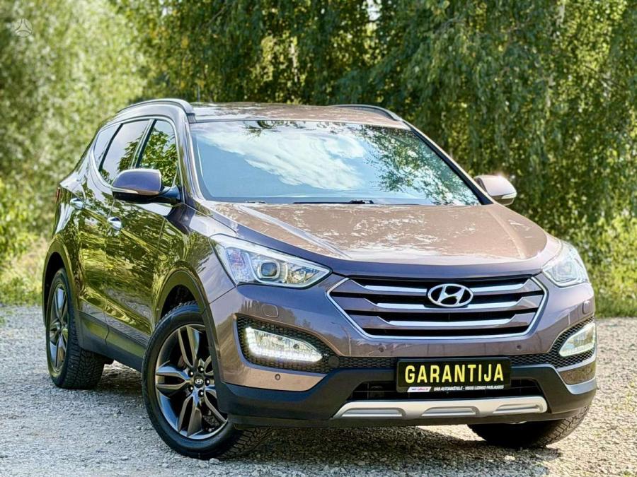 Brūns Hyundai Santa Fe 2014 Šauļi, ar dzinēja tilpumu 2.20 L un nobraukumu 233 tūkst. km par 14450 €, foto 3 vietnē AUTOMOTO.COM.LV