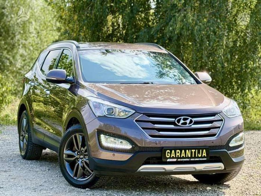 Brūns Hyundai Santa Fe 2014 Šauļi, ar dzinēja tilpumu 2.20 L un nobraukumu 233 tūkst. km par 14450 €, foto 3 vietnē AUTOMOTO.COM.LV