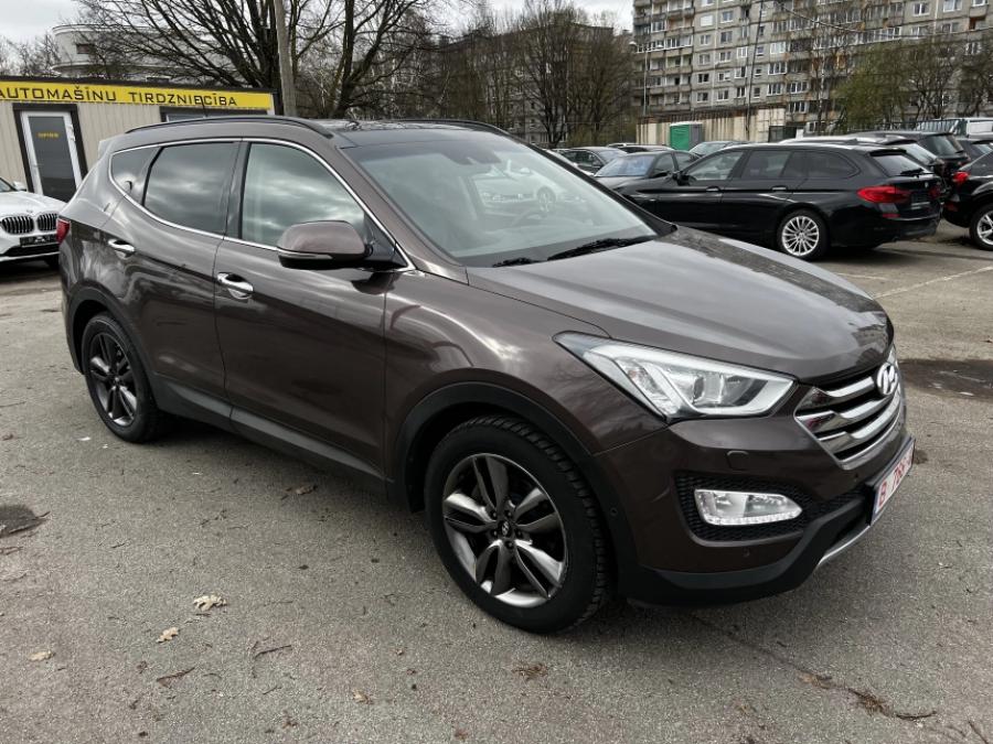 Brūns Hyundai Santa Fe 2015 Rīga, ar dzinēja tilpumu 2.00 L un nobraukumu 261 tūkst. km par 13950 €, foto 6 vietnē AUTOMOTO.COM.LV