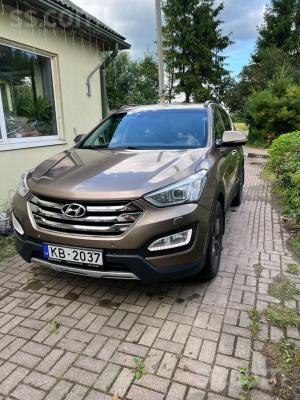 Brūns Hyundai Santa Fe 2015 Jelgava, ar dzinēja tilpumu 2.20 L un nobraukumu 264 tūkst. km par 10400 €, foto 3 vietnē AUTOMOTO.COM.LV