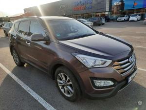 Brūns Hyundai Santa Fe 2015 Kauņa, ar dzinēja tilpumu 2.00 L un nobraukumu 250 tūkst. km par 8500 €, foto  vietnē AUTOMOTO.COM.LV