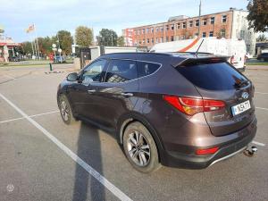 Brūns Hyundai Santa Fe 2015 Kauņa, ar dzinēja tilpumu 2.00 L un nobraukumu 250 tūkst. km par 8500 €, foto 5 vietnē AUTOMOTO.COM.LV