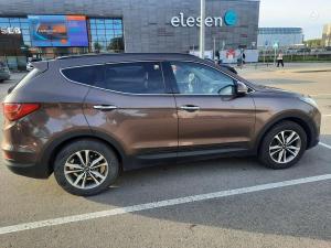 Brūns Hyundai Santa Fe 2015 Kauņa, ar dzinēja tilpumu 2.00 L un nobraukumu 250 tūkst. km par 8500 €, foto 7 vietnē AUTOMOTO.COM.LV