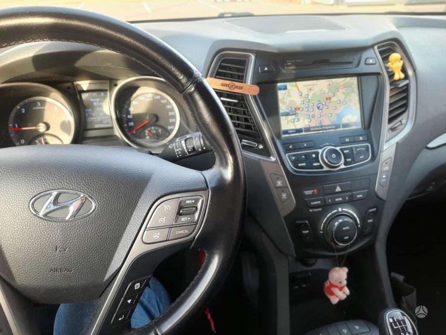 Brūns Hyundai Santa Fe 2015 Kauņa, ar dzinēja tilpumu 2.00 L un nobraukumu 250 tūkst. km par 8500 €, foto 10 vietnē AUTOMOTO.COM.LV