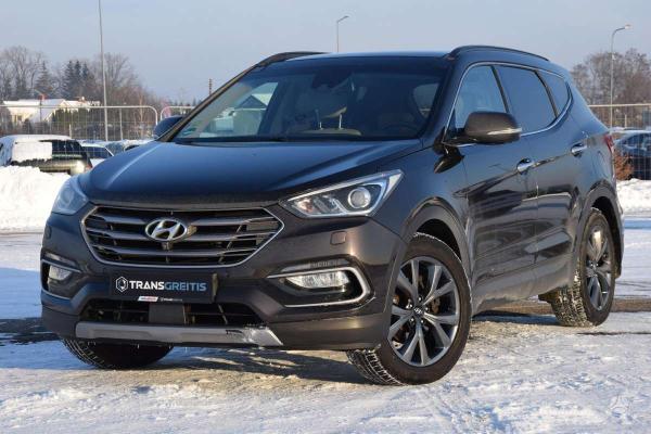 Brūns Hyundai Santa Fe 2016 Viļņa, ar dzinēja tilpumu 2.20 L un nobraukumu 188 tūkst. km par 13499 €, foto 1 vietnē AUTOMOTO.COM.LV