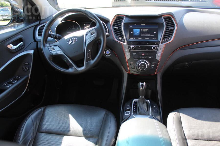 Brūns Hyundai Santa Fe 2016 Liepāja, ar dzinēja tilpumu 2.20 L un nobraukumu 207 tūkst. km par 11200 €, foto 10 vietnē AUTOMOTO.COM.LV