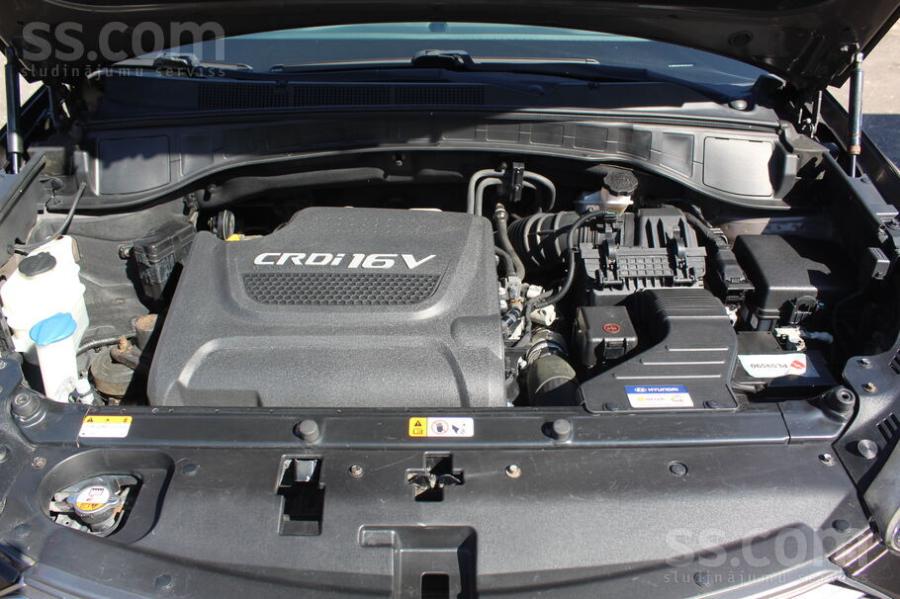 Brūns Hyundai Santa Fe 2016 Liepāja, ar dzinēja tilpumu 2.20 L un nobraukumu 207 tūkst. km par 11200 €, foto 21 vietnē AUTOMOTO.COM.LV