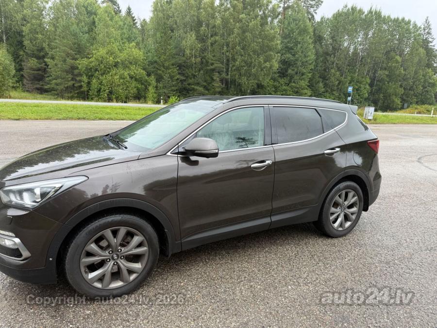 Brūns Hyundai Santa Fe 2016 Tallina, ar dzinēja tilpumu 2.20 L un nobraukumu 180 tūkst. km par 15500 €, foto 3 vietnē AUTOMOTO.COM.LV