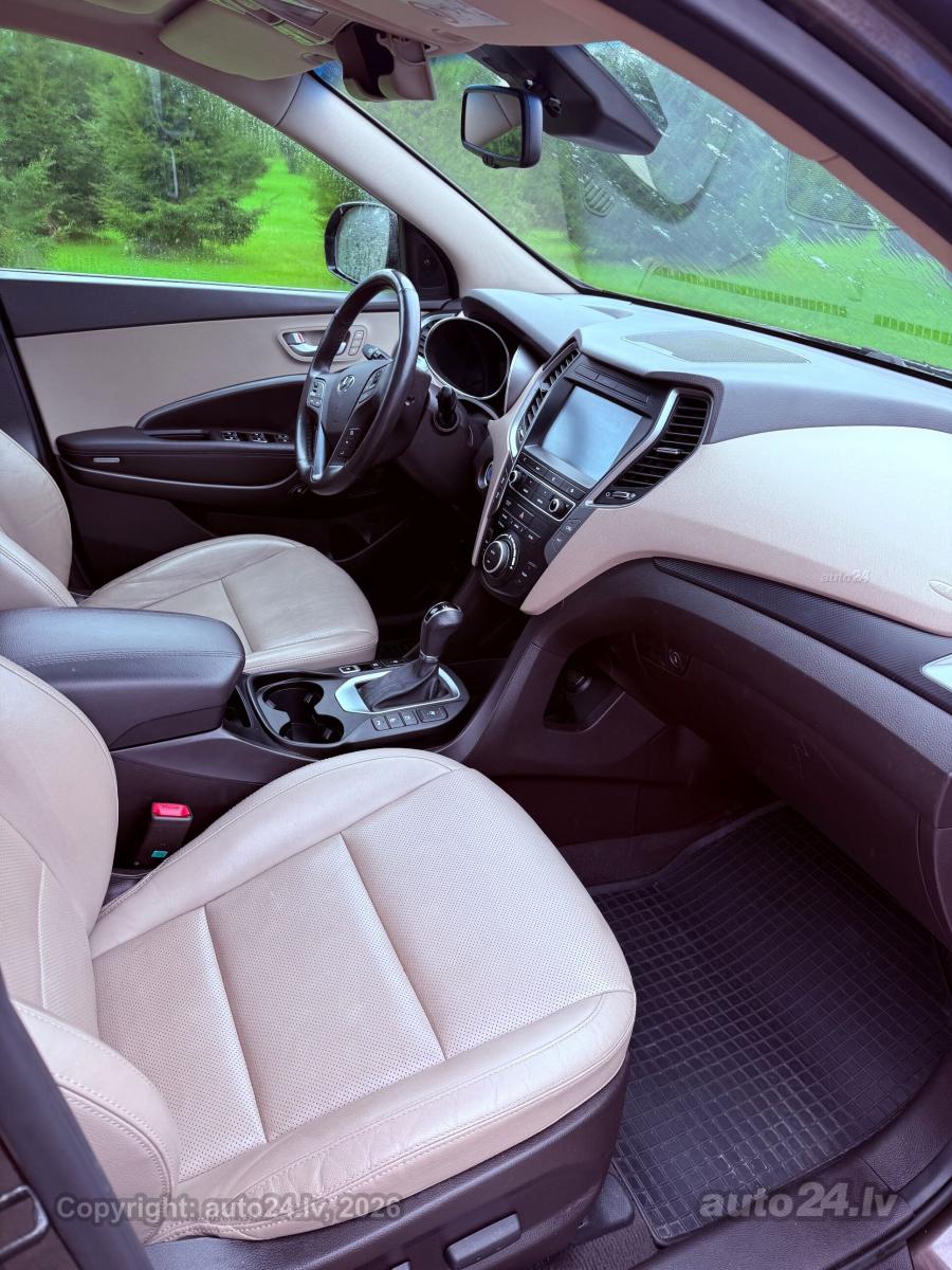 Brūns Hyundai Santa Fe 2016 Tallina, ar dzinēja tilpumu 2.20 L un nobraukumu 180 tūkst. km par 15500 €, foto 6 vietnē AUTOMOTO.COM.LV