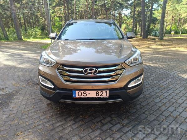 Brūns Hyundai Santa Fe 2016 Limbaži, ar dzinēja tilpumu 2.20 L un nobraukumu 200 tūkst. km par 12450 €, foto 1 vietnē AUTOMOTO.COM.LV