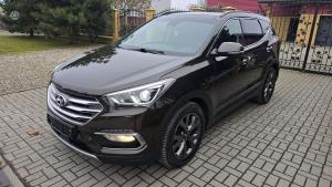 Brown Hyundai Santa Fe 2017 in Marijampole, with an engine capacity of 2.20 L and mileage of 83 thousand km for 15950 €, photo 6 on AUTOMOTO.COM.LV