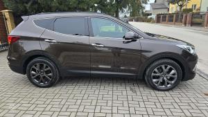 Brown Hyundai Santa Fe 2017 in Marijampole, with an engine capacity of 2.20 L and mileage of 83 thousand km for 15950 €, photo 7 on AUTOMOTO.COM.LV