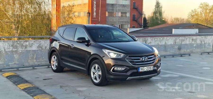 Brūns Hyundai Santa Fe 2017 Rīga, ar dzinēja tilpumu 2.20 L un nobraukumu 311 tūkst. km par 14900 €, foto 18 vietnē AUTOMOTO.COM.LV