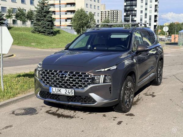 Brūns Hyundai Santa Fe 2021 Viļņa, ar dzinēja tilpumu 1.60 L un nobraukumu 91 tūkst. km par 29900 €, foto 1 vietnē AUTOMOTO.COM.LV