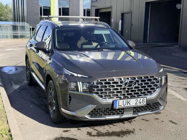 Brūns Hyundai Santa Fe 2021 Viļņa, ar dzinēja tilpumu 1.60 L un nobraukumu 91 tūkst. km par 29900 €, foto 3 vietnē AUTOMOTO.COM.LV