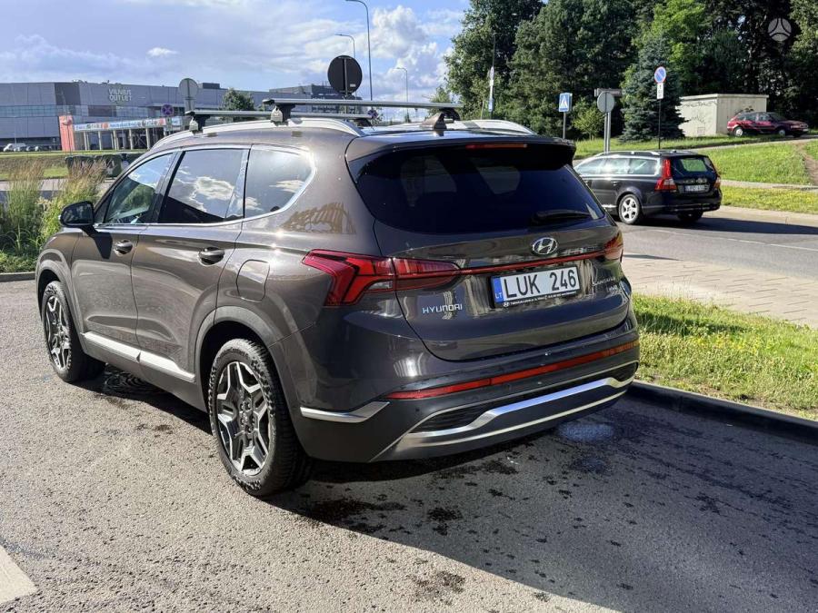 Brūns Hyundai Santa Fe 2021 Viļņa, ar dzinēja tilpumu 1.60 L un nobraukumu 91 tūkst. km par 29900 €, foto 6 vietnē AUTOMOTO.COM.LV