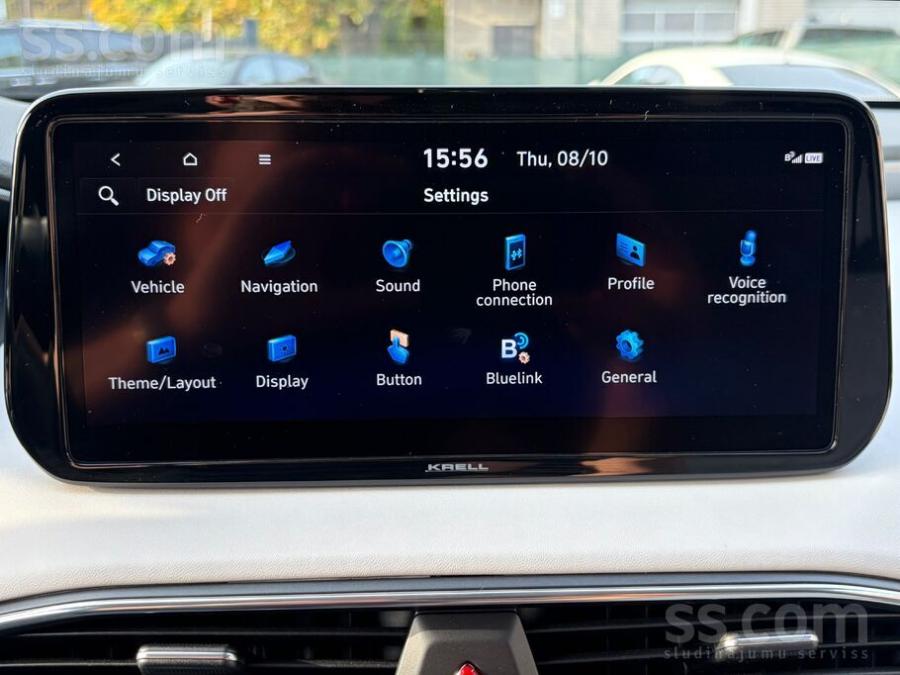 Brūns Hyundai Santa Fe 2023 Rīga, ar dzinēja tilpumu 2.20 L un nobraukumu 34 tūkst. km par 31990 €, foto 31 vietnē AUTOMOTO.COM.LV