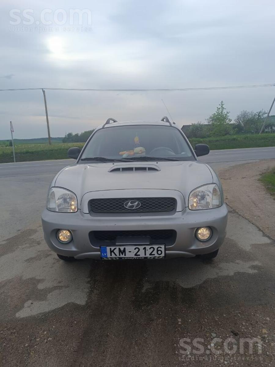Hyundai Santa Fe 2002 Ludza, ar dzinēja tilpumu 2.00 L un nobraukumu 0 tūkst. km par 2250 €, foto 1 vietnē AUTOMOTO.COM.LV