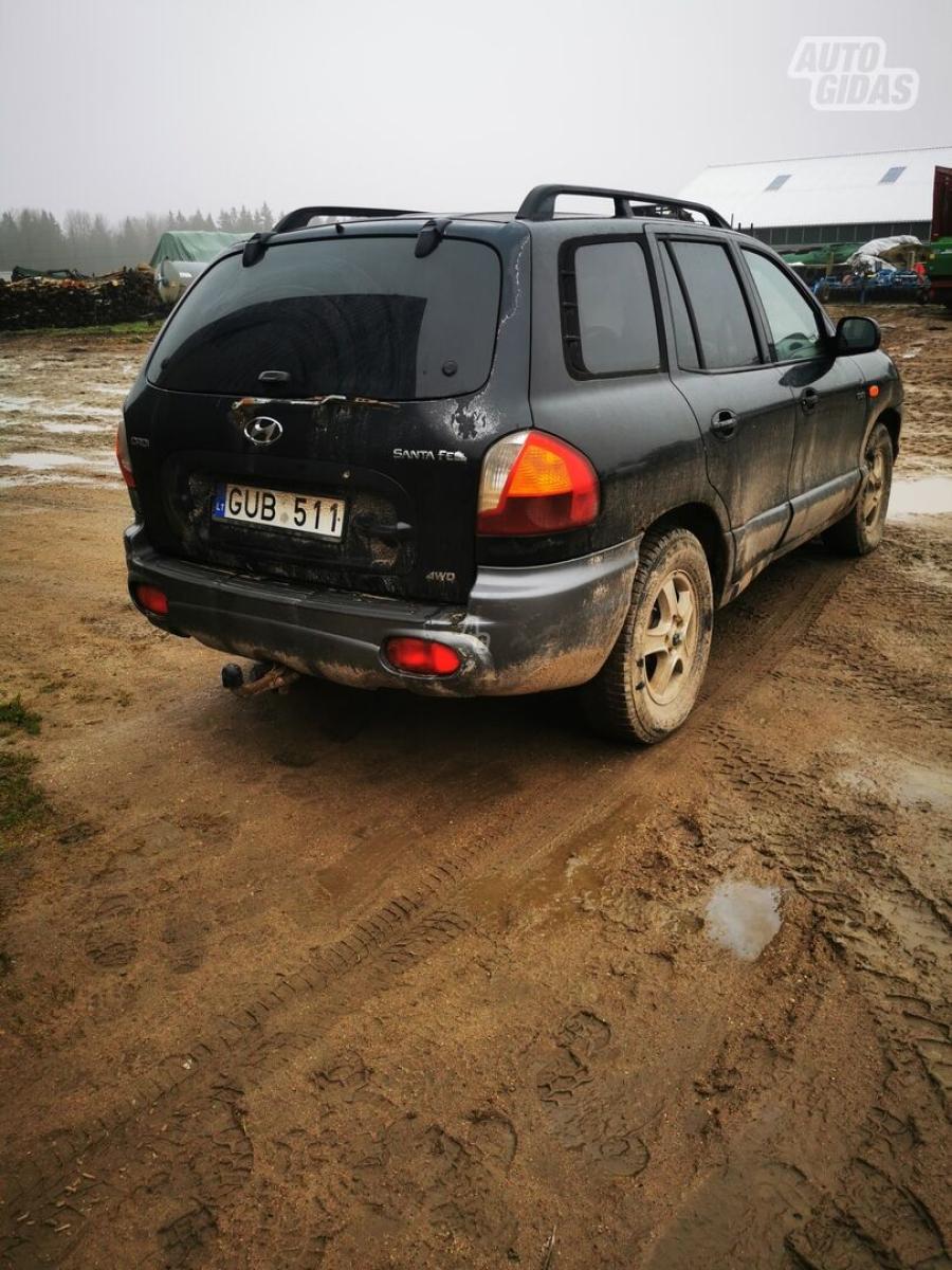 Hyundai Santa Fe 2003 Šilutė, ar dzinēja tilpumu 2.00 L un nobraukumu 370 tūkst. km par 750 €, foto 3 vietnē AUTOMOTO.COM.LV
