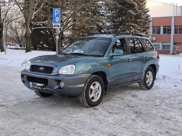 Hyundai Santa Fe 2003 in Vilnius, with an engine capacity of 2.40 L and mileage of 171 thousand km for 1390 €, photo 5 on AUTOMOTO.COM.LV