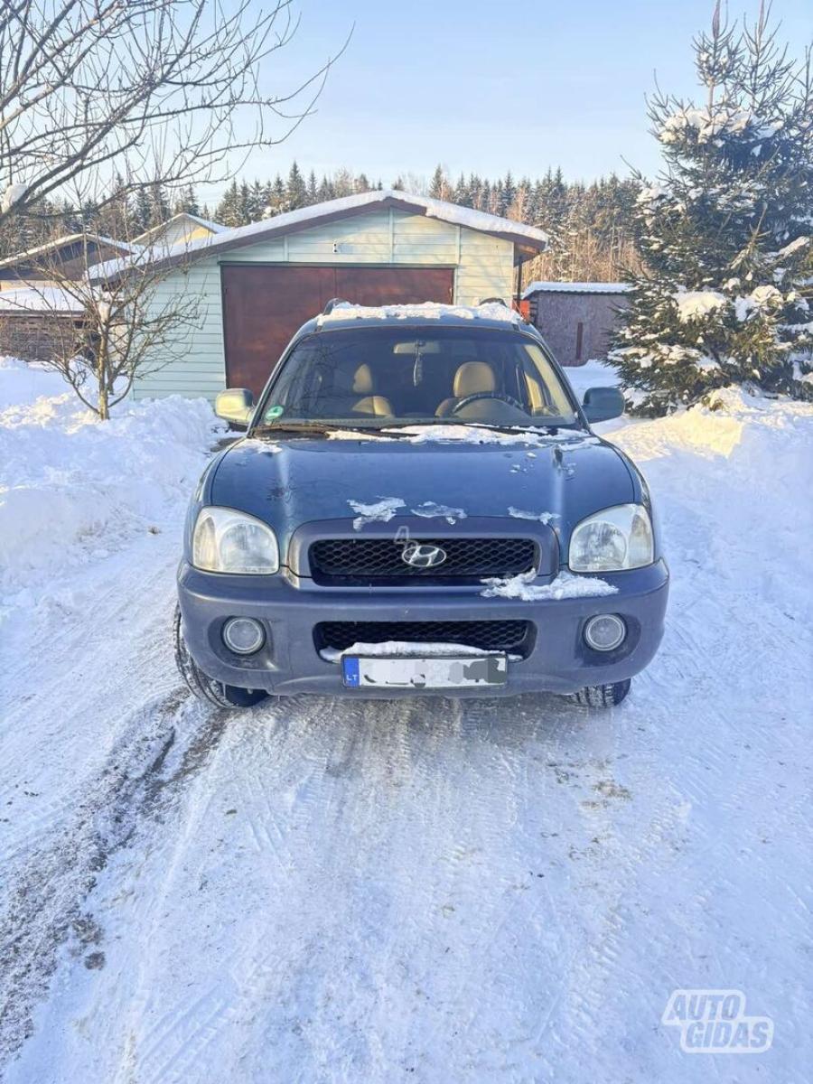 Hyundai Santa Fe 2004 Viļņa, ar dzinēja tilpumu 2.40 L un nobraukumu 171 tūkst. km par 1499 €, foto 4 vietnē AUTOMOTO.COM.LV