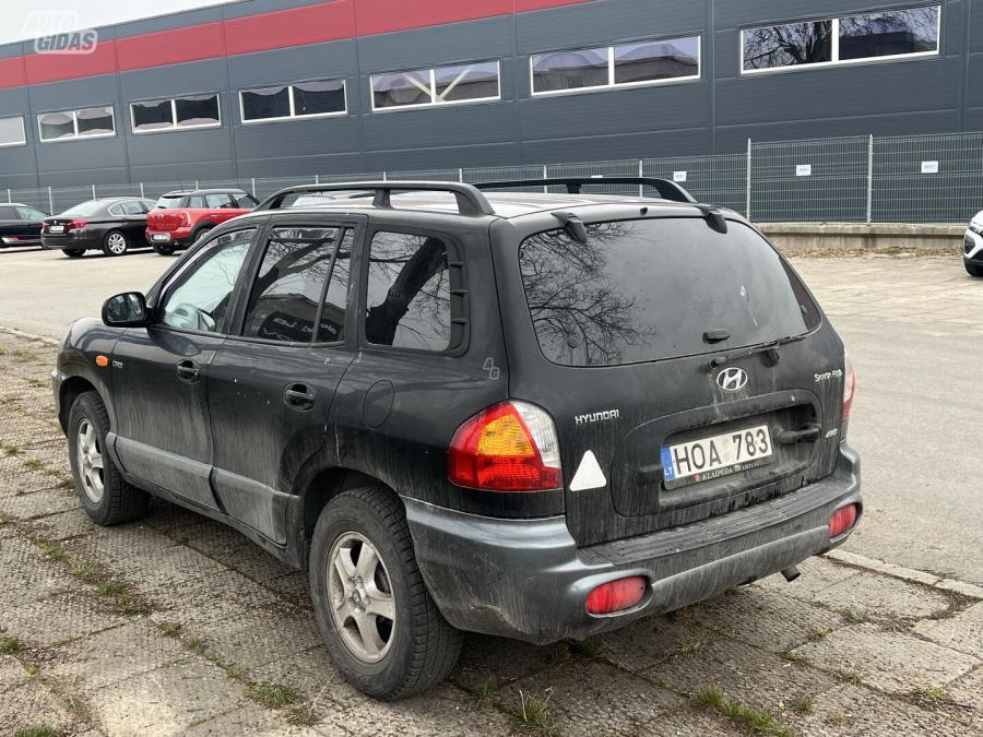 Hyundai Santa Fe 2004 Klaipėda, ar dzinēja tilpumu 2.00 L un nobraukumu 268 tūkst. km par 1400 €, foto 5 vietnē AUTOMOTO.COM.LV