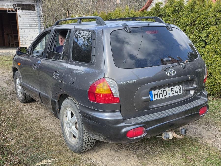 Hyundai Santa Fe 2004 Tauragė, ar dzinēja tilpumu 2.00 L un nobraukumu 218 tūkst. km par 1200 €, foto 4 vietnē AUTOMOTO.COM.LV