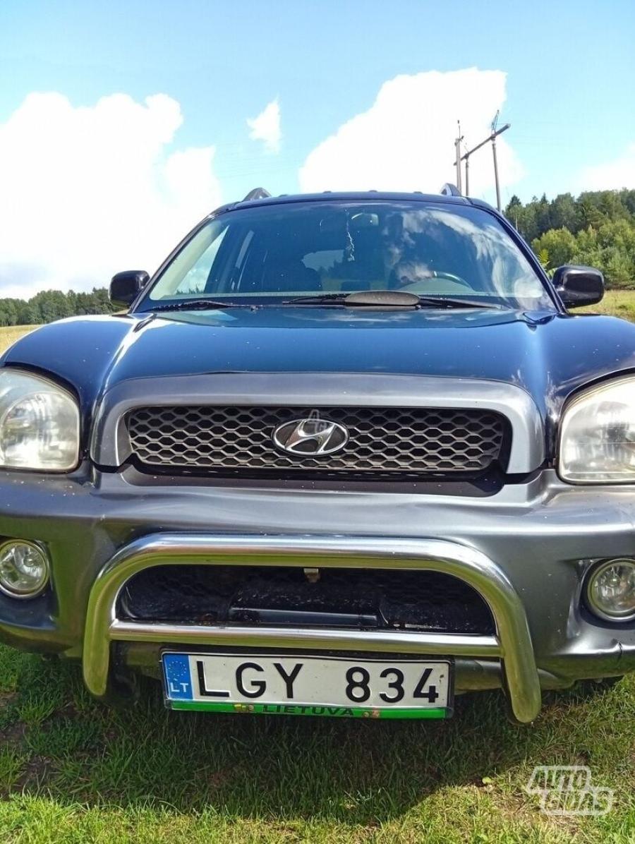 Hyundai Santa Fe 2005 Šauļi, ar dzinēja tilpumu 2.00 L un nobraukumu 414 tūkst. km par 1600 €, foto 1 vietnē AUTOMOTO.COM.LV