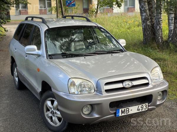 Hyundai Santa Fe 2005 in Riga, with an engine capacity of 2.70 L and mileage of 209 thousand km for 1550 €, photo 2 on AUTOMOTO.COM.LV