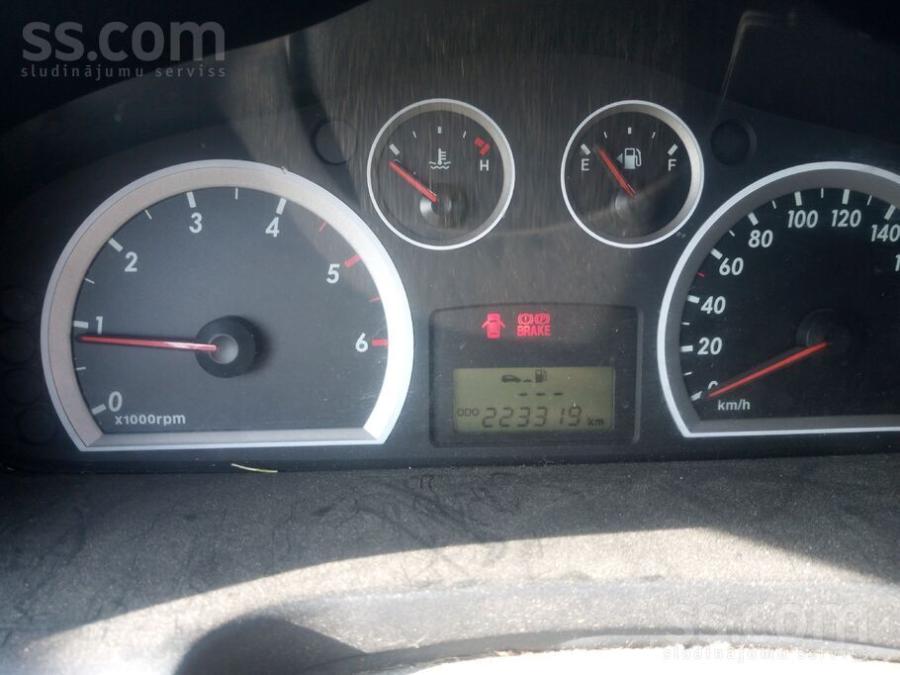 Hyundai Santa Fe 2006 Aizkraukle, ar dzinēja tilpumu 2.00 L un nobraukumu 223 tūkst. km par 855 €, foto 7 vietnē AUTOMOTO.COM.LV