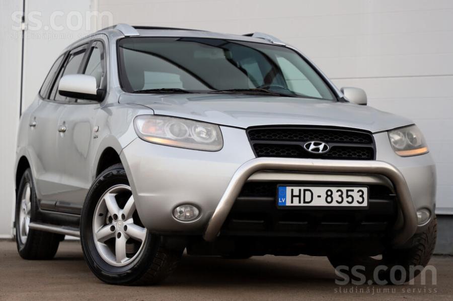 Hyundai Santa Fe 2006 in Tukums, with an engine capacity of 2.20 L and mileage of 372 thousand km for 3990 €, photo 1 on AUTOMOTO.COM.LV