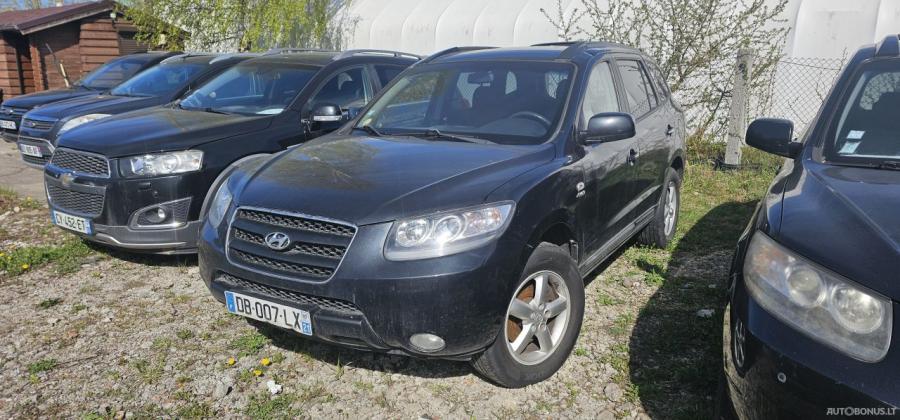 Hyundai Santa Fe 2007 Kauņa, ar dzinēja tilpumu 2.19 L un nobraukumu 288 tūkst. km par 3999 €, foto 1 vietnē AUTOMOTO.COM.LV