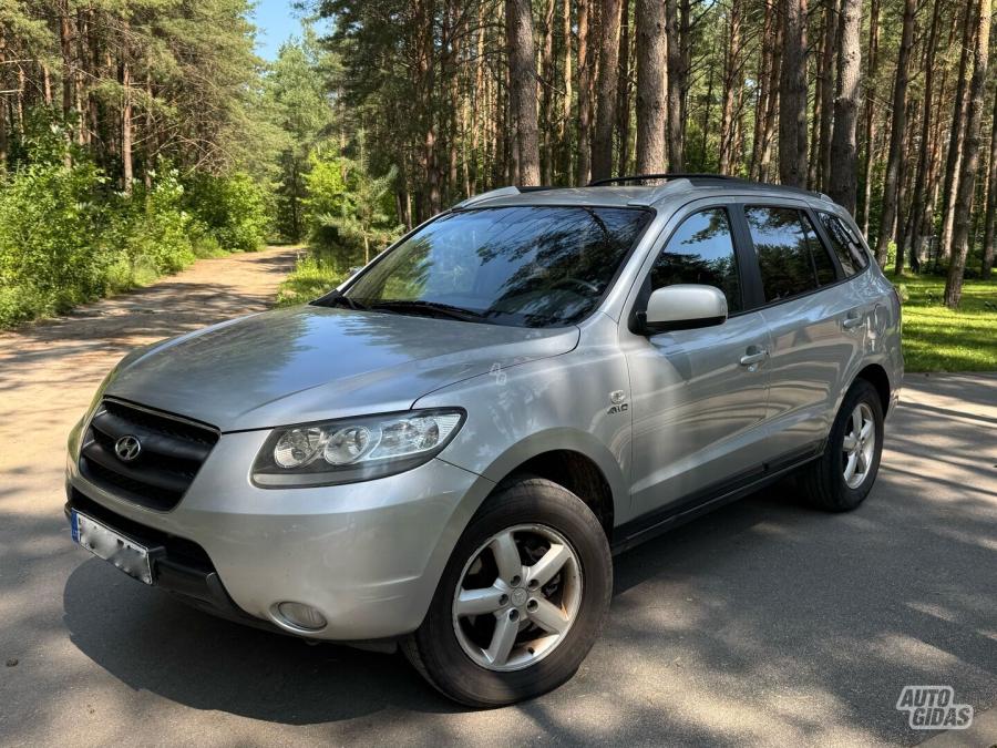 Hyundai Santa Fe 2007 Viļņa, ar dzinēja tilpumu 2.20 L un nobraukumu 300 tūkst. km par 2599 €, foto 1 vietnē AUTOMOTO.COM.LV