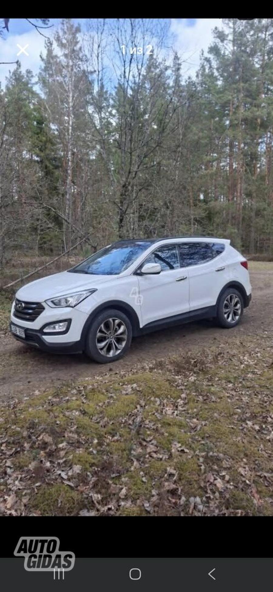 Hyundai Santa Fe 2012 in Vilnius, with an engine capacity of 2.20 L and mileage of 315 thousand km for 8900 €, photo 1 on AUTOMOTO.COM.LV