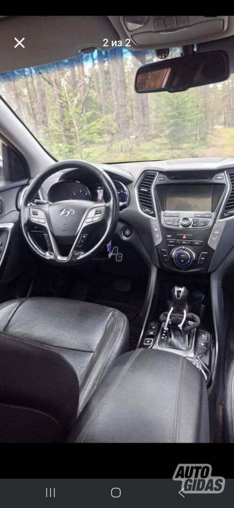 Hyundai Santa Fe 2012 Viļņa, ar dzinēja tilpumu 2.20 L un nobraukumu 315 tūkst. km par 8900 €, foto 3 vietnē AUTOMOTO.COM.LV