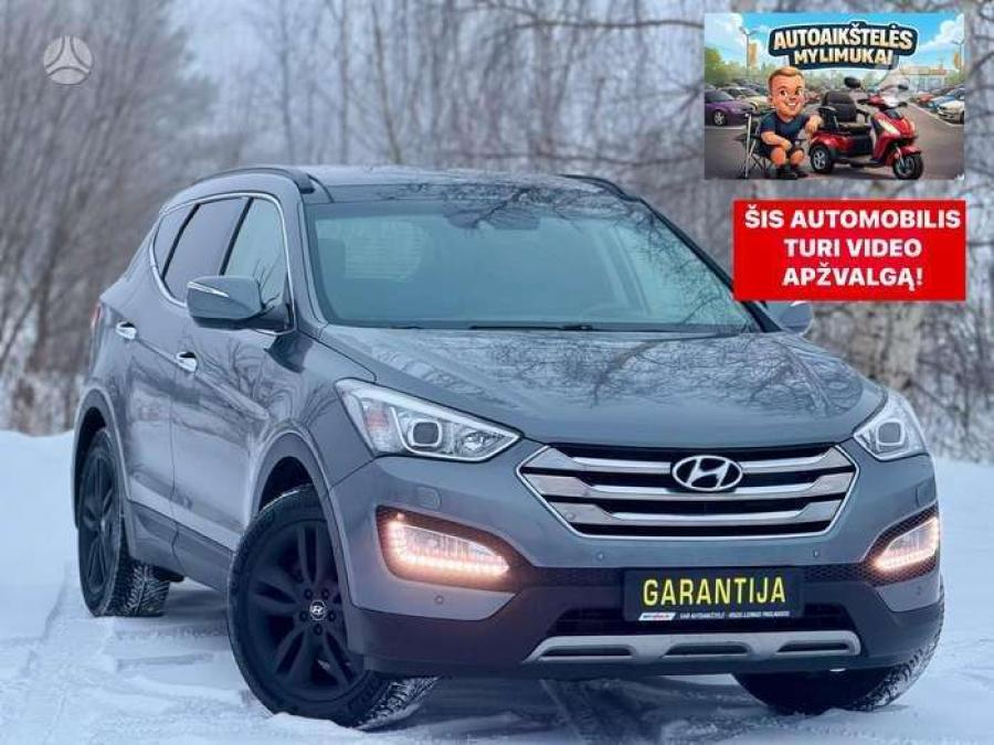 Hyundai Santa Fe 2014 in Siauliai, with an engine capacity of 2.19 L and mileage of 287 thousand km for 12450 €, photo 2 on AUTOMOTO.COM.LV