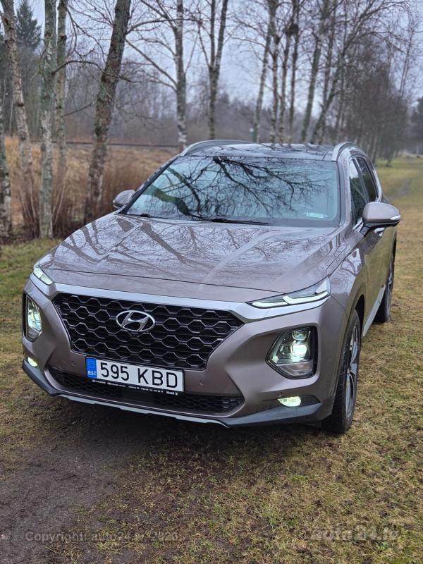 Hyundai Santa Fe 2020 in Tallinn, with an engine capacity of 2.20 L and mileage of 86 thousand km for 29900 €, photo 1 on AUTOMOTO.COM.LV