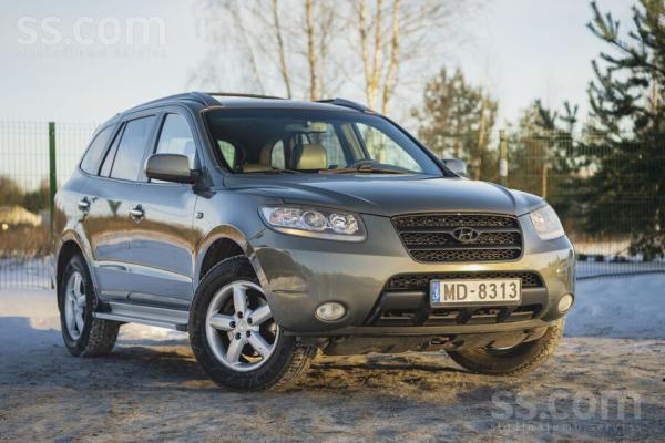 Zaļš Hyundai Santa Fe 2006 Rīga, ar dzinēja tilpumu 2.20 L un nobraukumu 421 tūkst. km par 4990 €, foto 3 vietnē AUTOMOTO.COM.LV